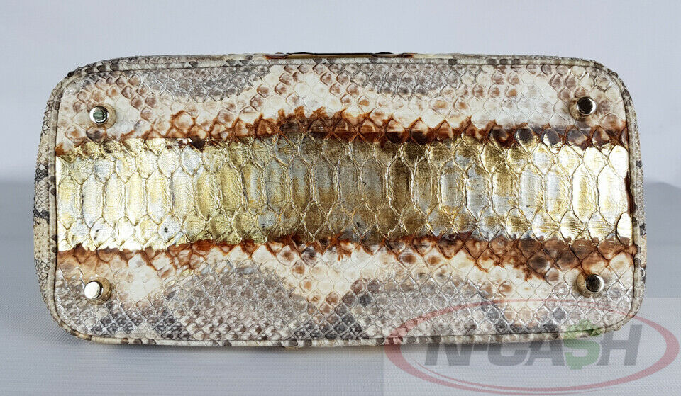 Christian Dior Small Be Dior Metallic Python Bag | N-Cash