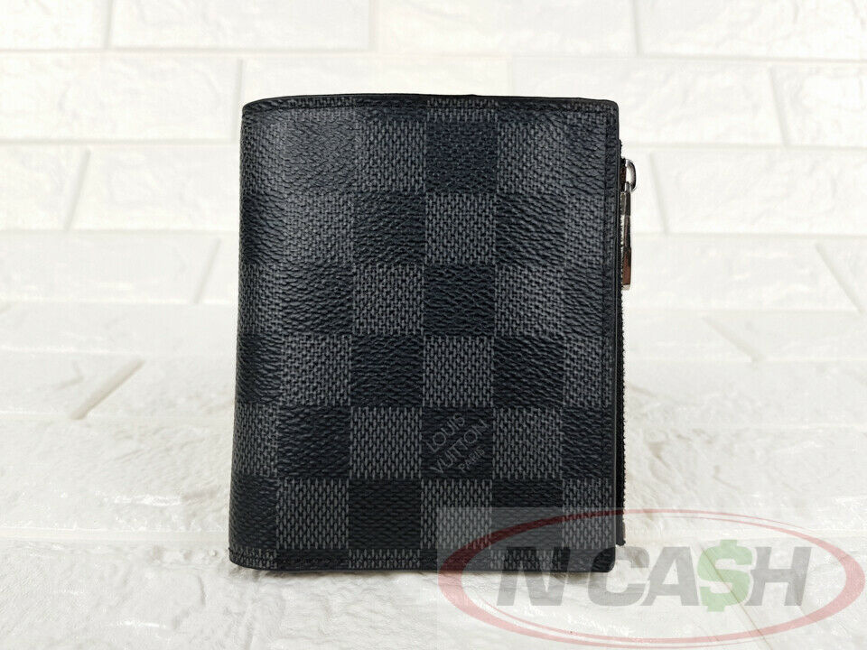 LOUIS VUITTON 2018 Damier Graphite Smart Wallet | N-Cash