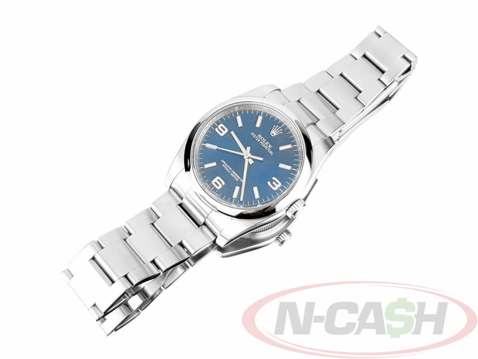 Rolex Oyster Perpetual 36 Blue Explorer Dial | N-Cash