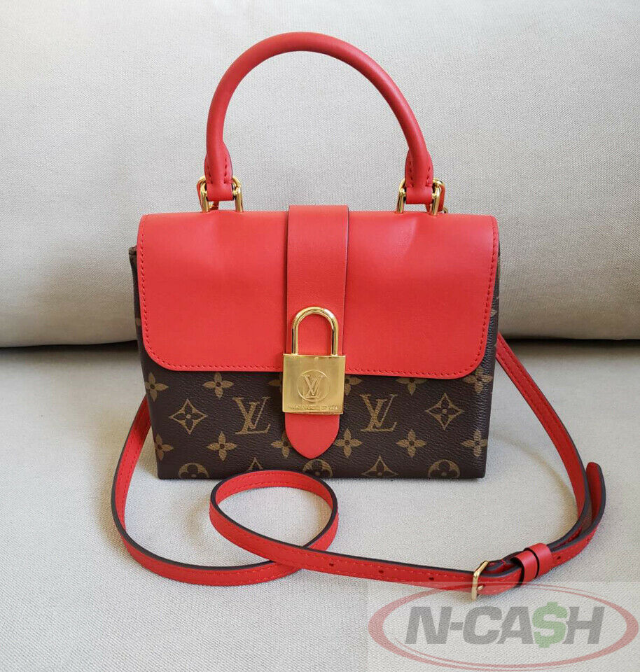 LOUIS VUITTON Locky BB Coquelicot Monogram Canvas Bag | N-Cash