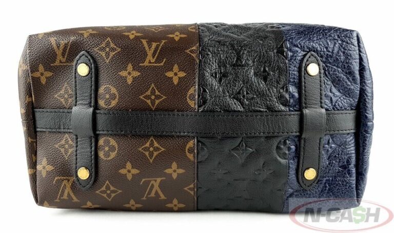 Louis Vuitton Marine Monogram Blocks Zipped Bag | N-Cash