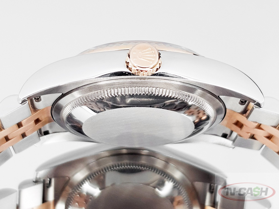 Rolex Datejust 36 Steel Everose Computer Dial | N-Cash