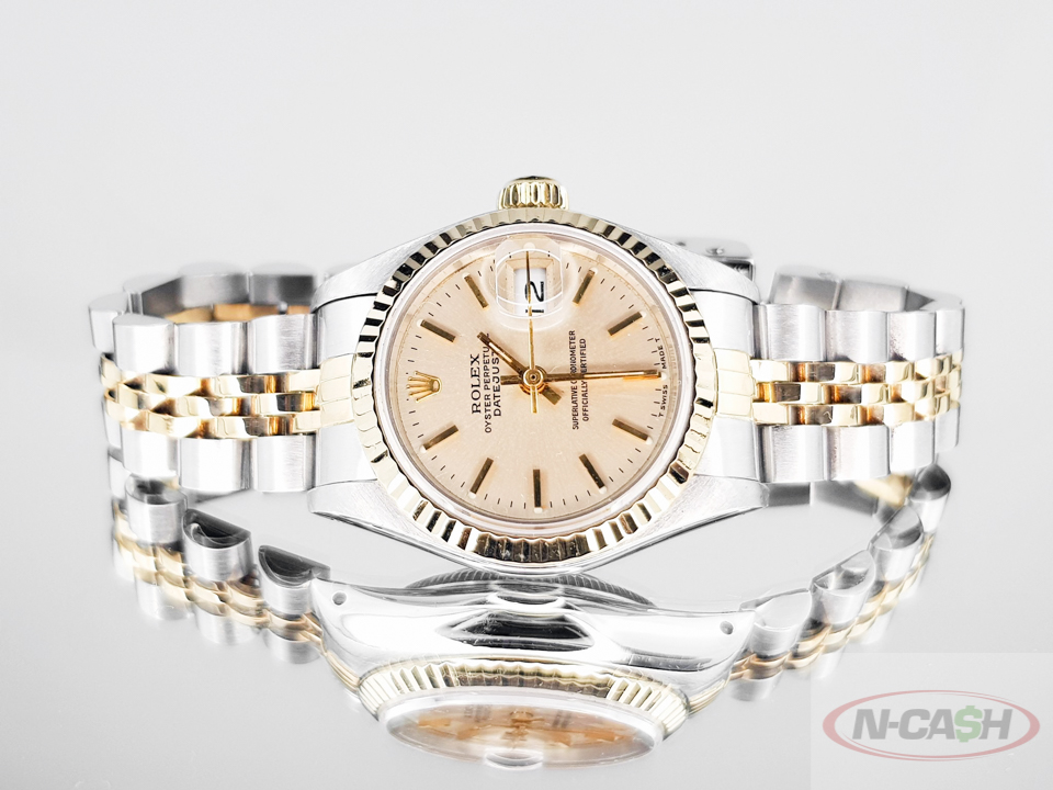 Rolex Ladies Datejust 26 Steel Gold | N-Cash