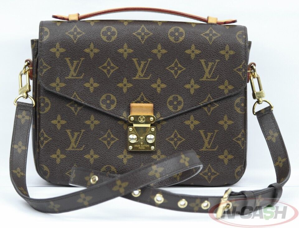 Louis Vuitton Pochette Metis Monogram Canvas Bag | N-Cash