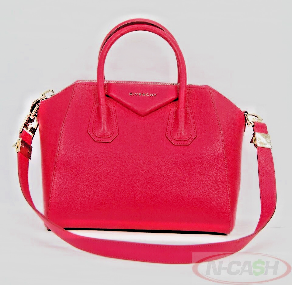 Givenchy Antigona Fuchsia Goat Leather Two-Way Bag | N-Cash