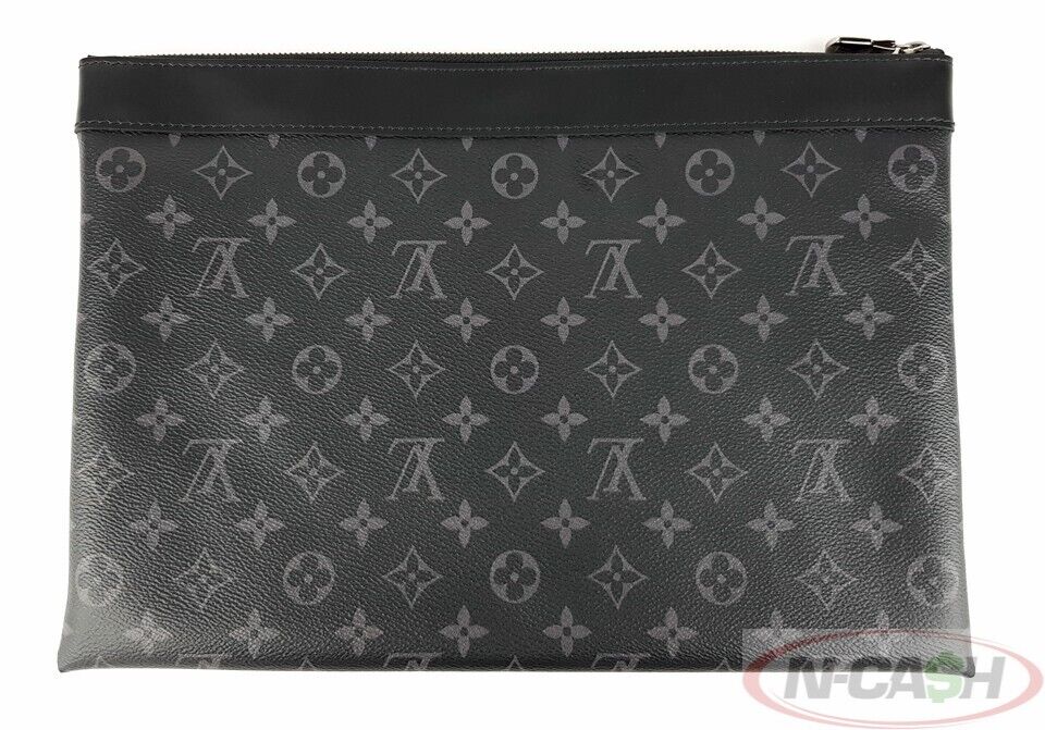 LOUIS VUITTON Discovery GM Monogram Eclipse Pochette_pawnshop1 | N-Cash