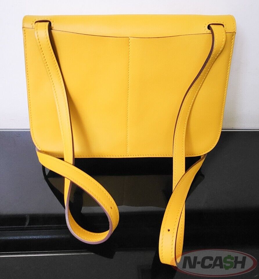 Hermes Mini Halzan Jaune Ambre Swift Bag ENTRUPY | N-Cash