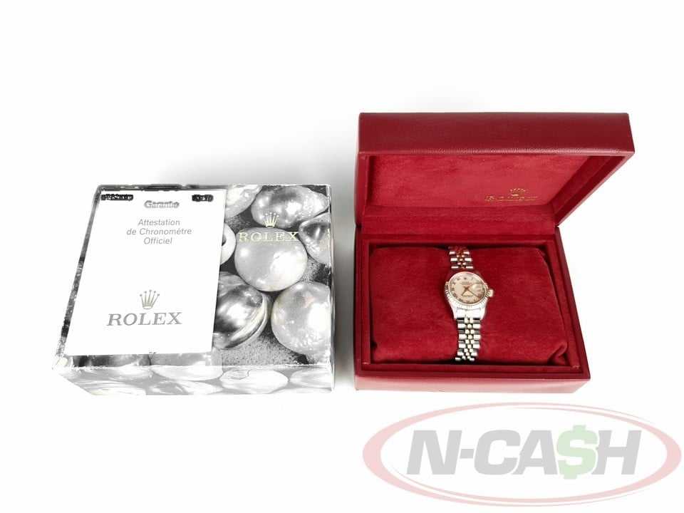 Rolex Datejust 26 Steel Gold Ivory Dial | N-Cash