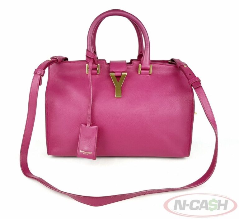 Yves Saint Laurent YSL Small Cabas ChYc Fuchsia Bag | N-Cash