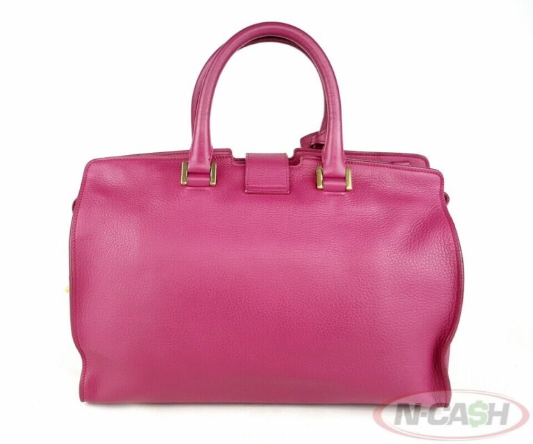 Yves Saint Laurent YSL Small Cabas ChYc Fuchsia Bag | N-Cash