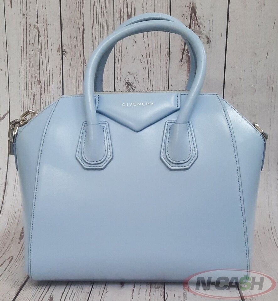 GIVENCHY Light Blue Mini Antigona Leather Bag_pawnshop | N-Cash