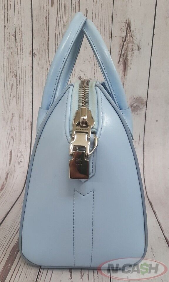 Givenchy Light Blue Mini Antigona Leather Bag | N-Cash