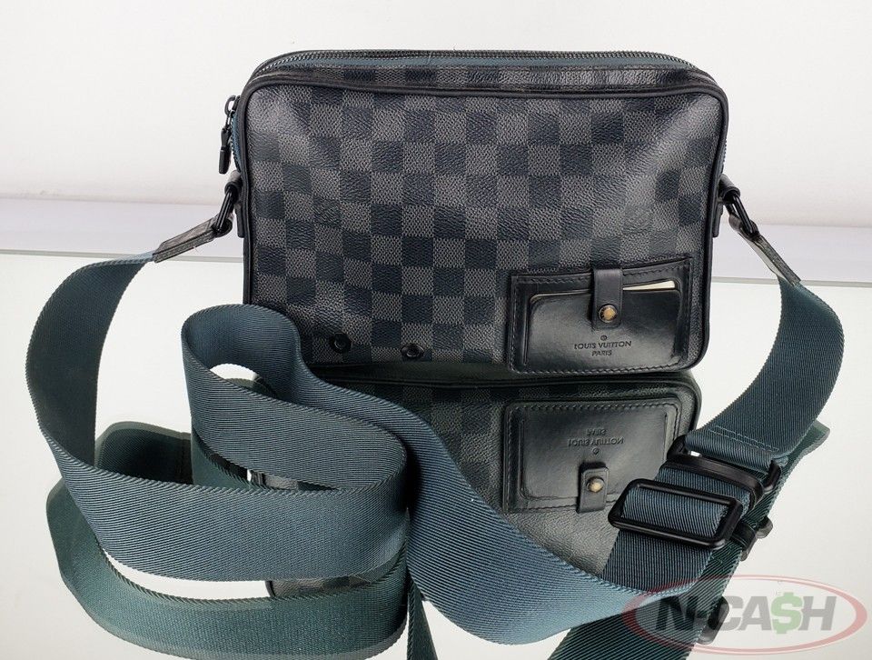 Louis Vuitton Alpha Damier Graphite Messenger Bag | N-Cash