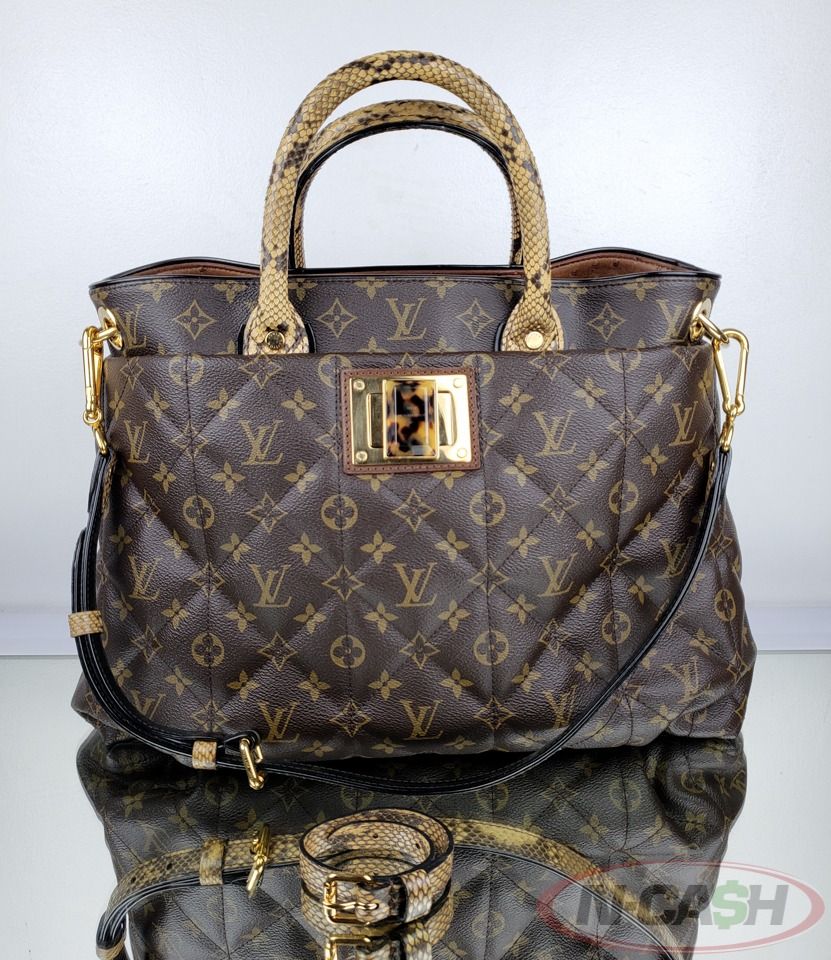 Louis Vuitton Ltd Ed. Etoile Monogram Canvas Exotique Tote GM Bag | N-Cash
