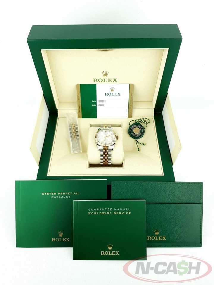 Rolex Datejust 31 Steel Gold Diamond Computer Face | N-Cash
