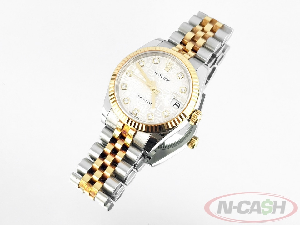 Rolex Datejust 31 Steel Gold Diamond Computer Face | N-Cash